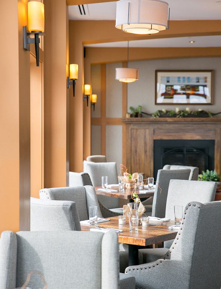 Inside the Restaurant - The Dockside Grill