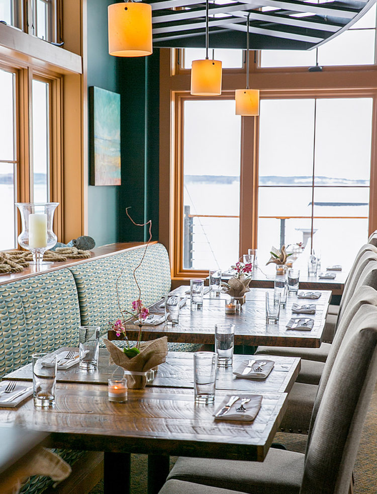 Inside the Restaurant - The Dockside Grill