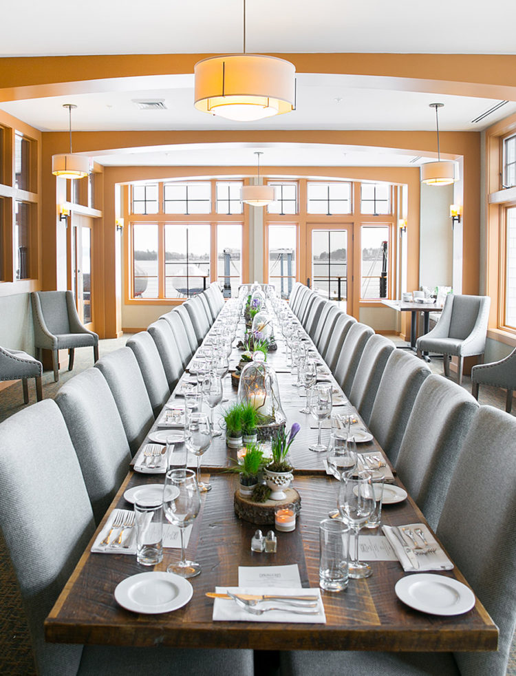 Inside the Restaurant - The Dockside Grill