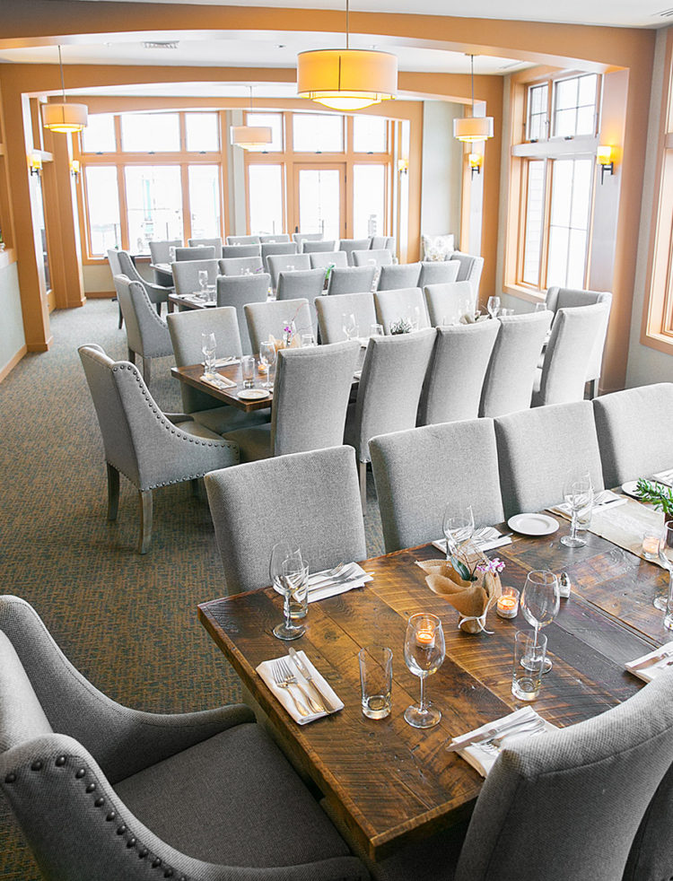 Inside the Restaurant - The Dockside Grill